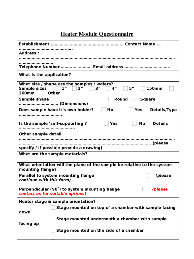 Substrate Deposition Stage Request Doc Template | pdfFiller