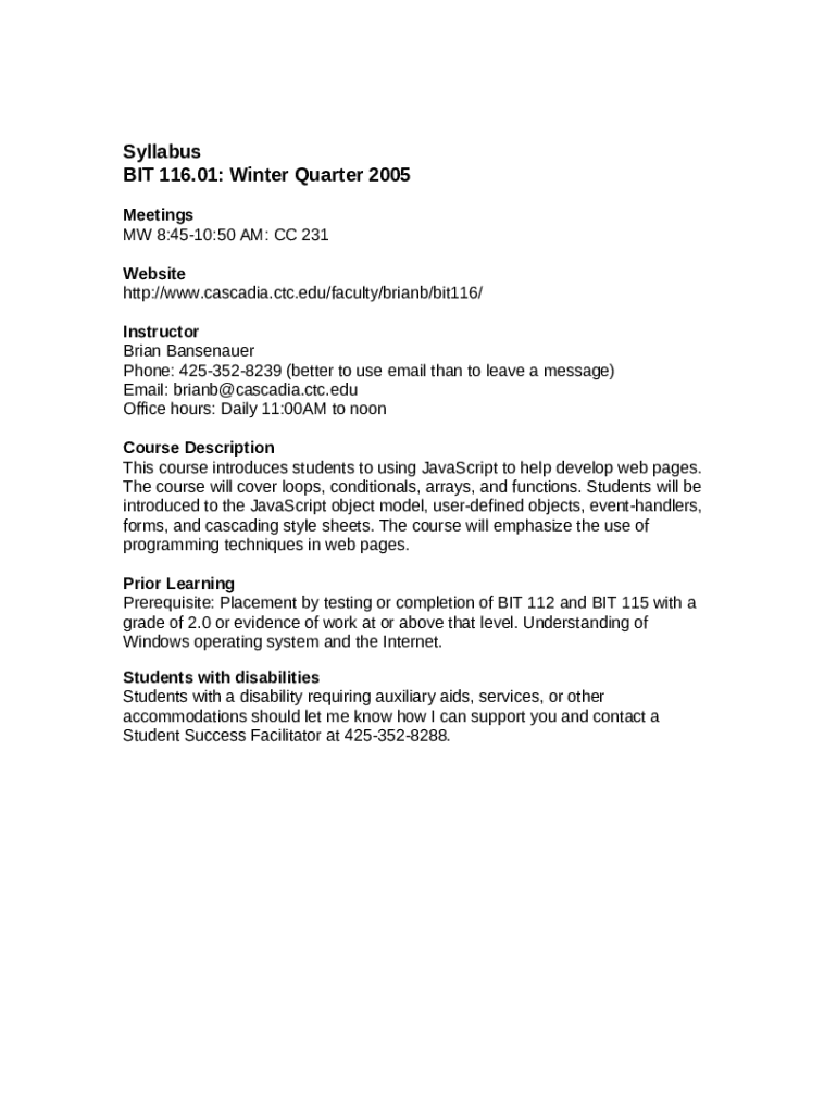 BIT 116: Scripting Dr. Brian Bansenauer - faculty cascadia Doc Template ...