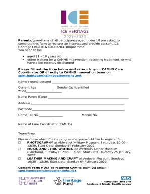 Participant Release - REC Library Doc Template | pdfFiller