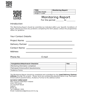AOP Monitoring Doc Template | pdfFiller