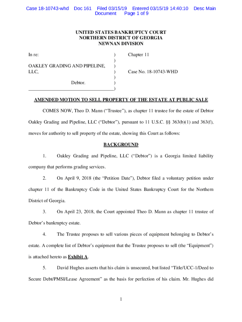 Fillable Online Case 16-19878-PGH Doc 1 Filed 07/15/16 Page 1 of 9 Fax ...