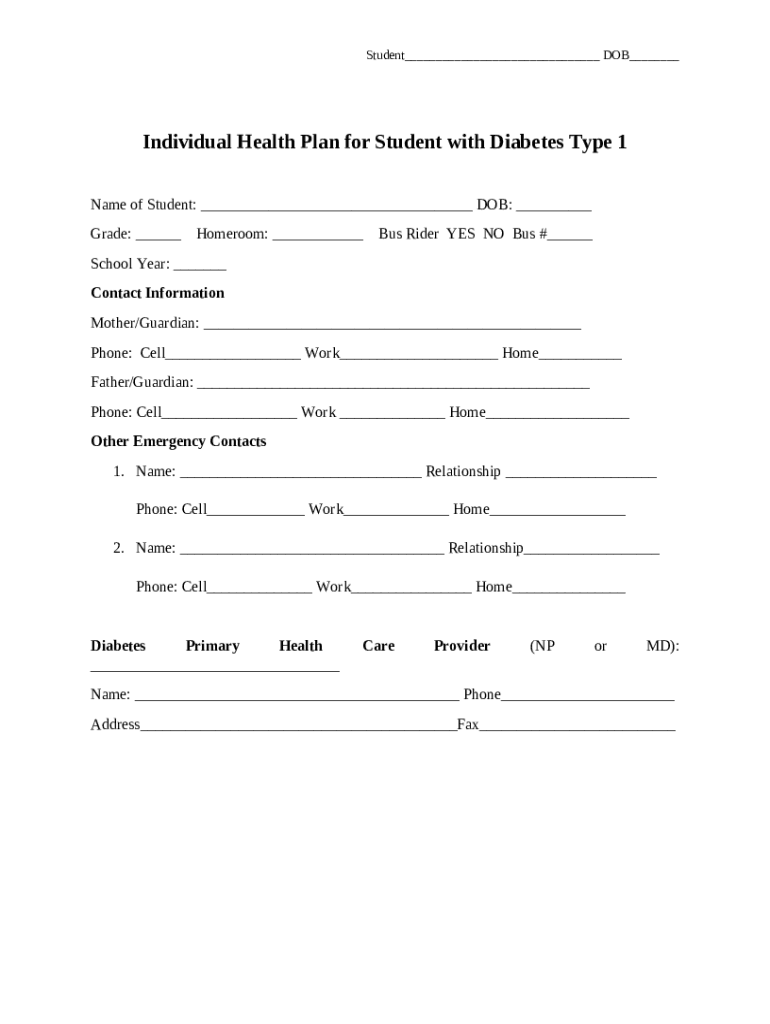 Sample504Plan - Studylib Doc Template | pdfFiller