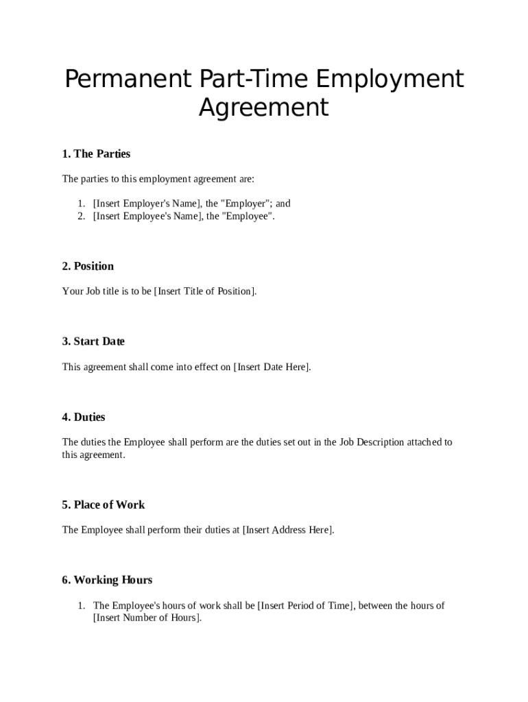 A handy guide to different types of employment contracts Doc Template ...