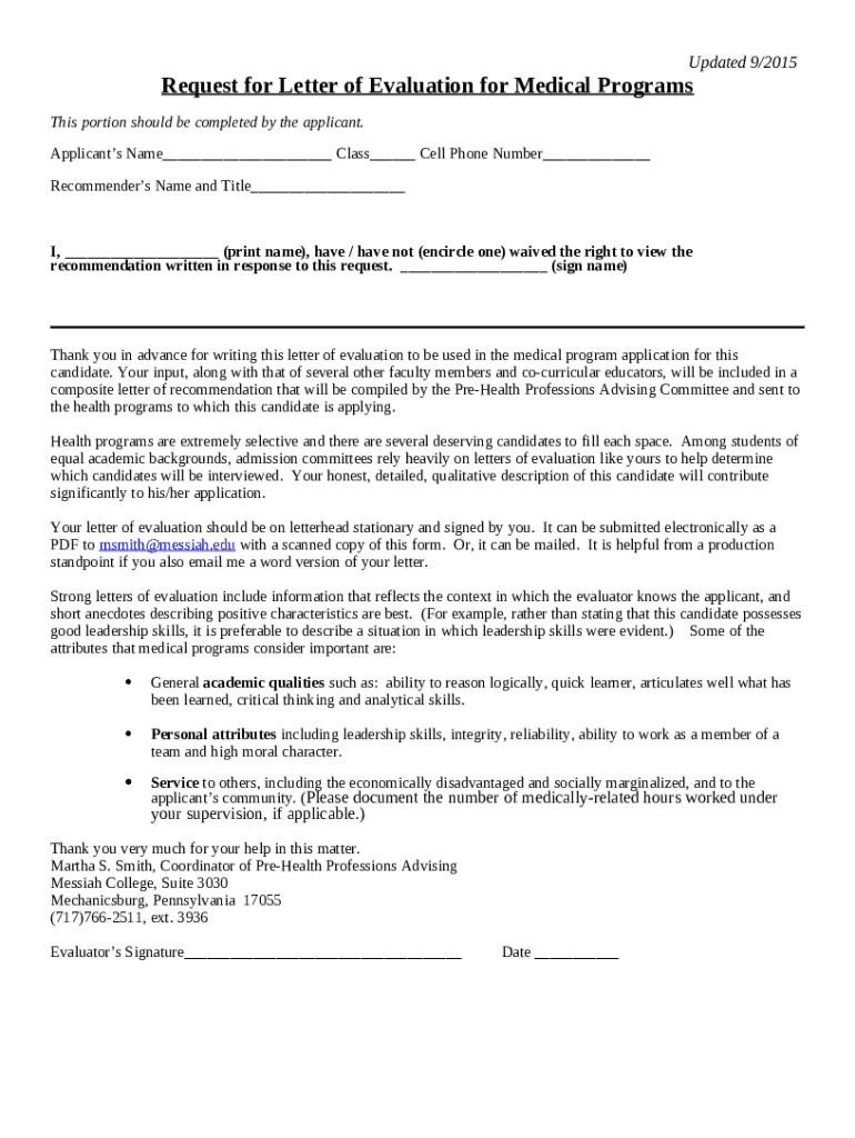 I accidentally spelled a recommender's title wrong Doc Template | pdfFiller