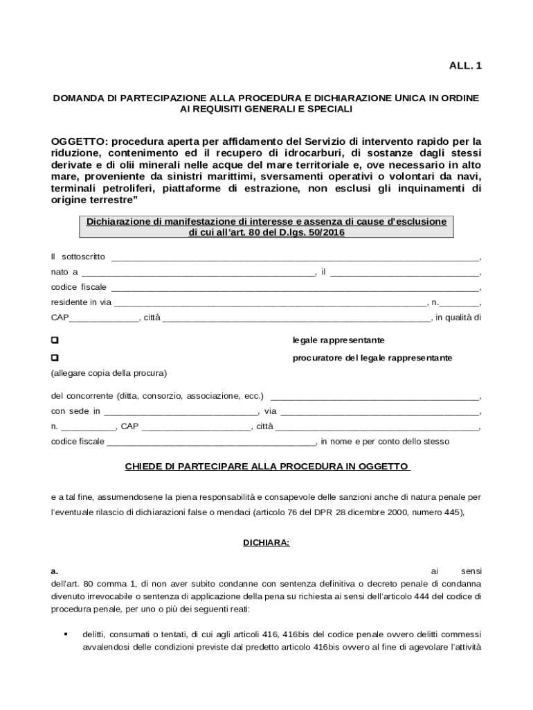 dichiarazione sostitutiva sul possesso dei requisiti di cui all ...