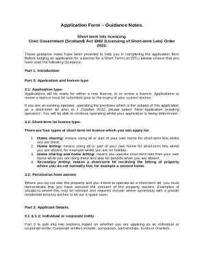 Application - Guidance Notes Doc Template | pdfFiller