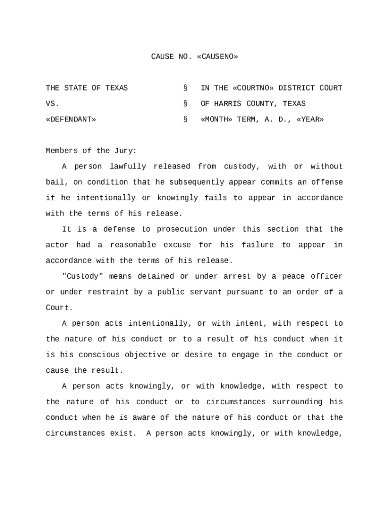 AR-HUDSON/228TH/V.J.. BAIL JUMPING & FAILURE TO APPEAR Doc Template ...