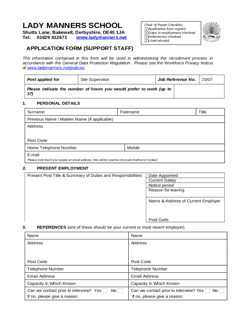 applicant's declaration & equal opportunities monitoring Doc Template ...