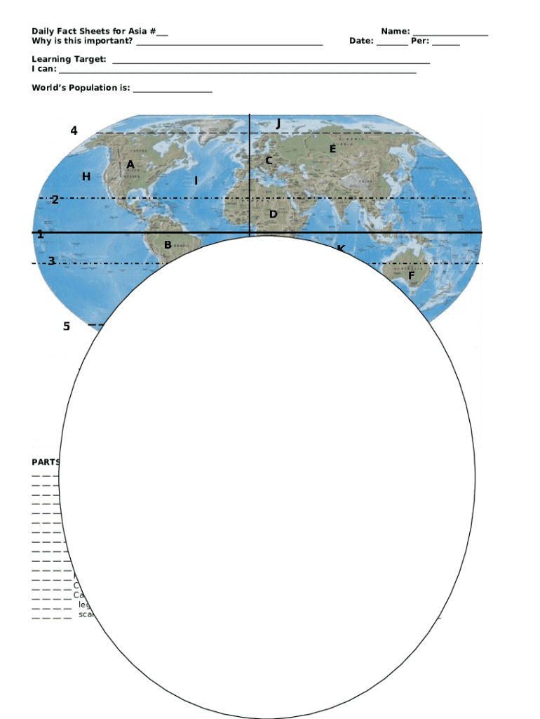 Daily Fact Sheets for Asia # Doc Template | pdfFiller