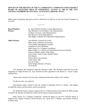 911 Emergency Dispatch Communications Exploration Doc Template | pdfFiller