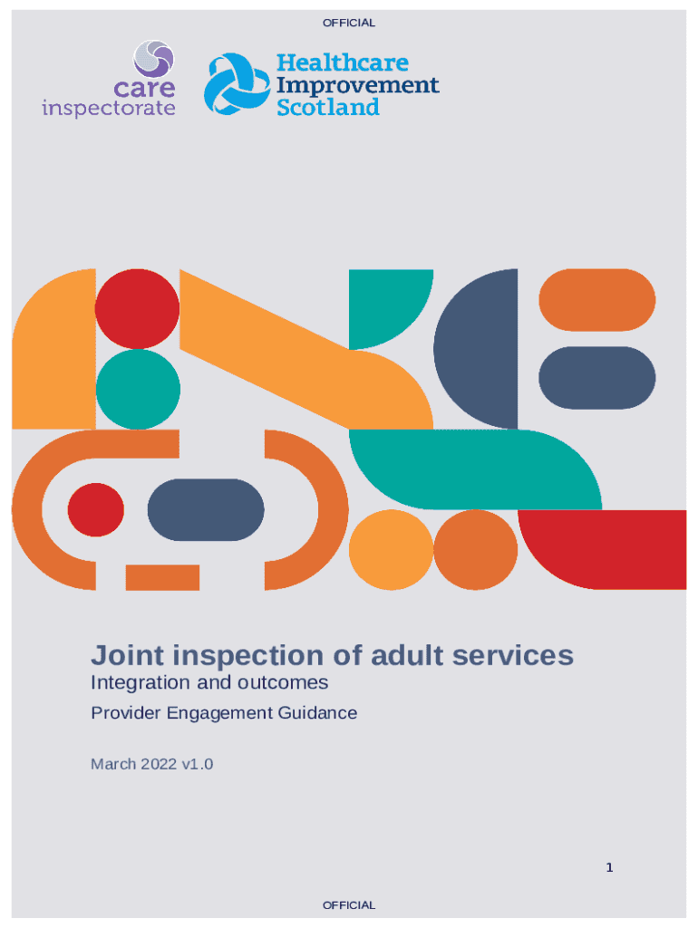 Joint inspections of adult health and social care services Doc Template ...