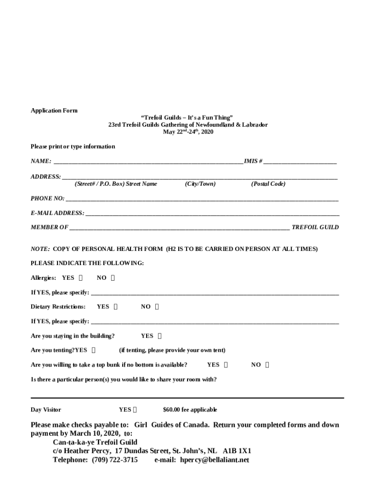 Trefoil Guild Annual Census and Financial Return for Year ... Doc ...