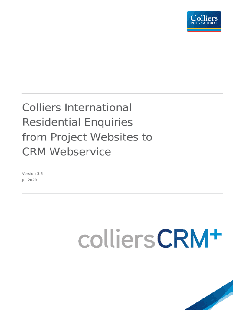 Colliers Rebuilds its Deal Management System Doc Template | pdfFiller