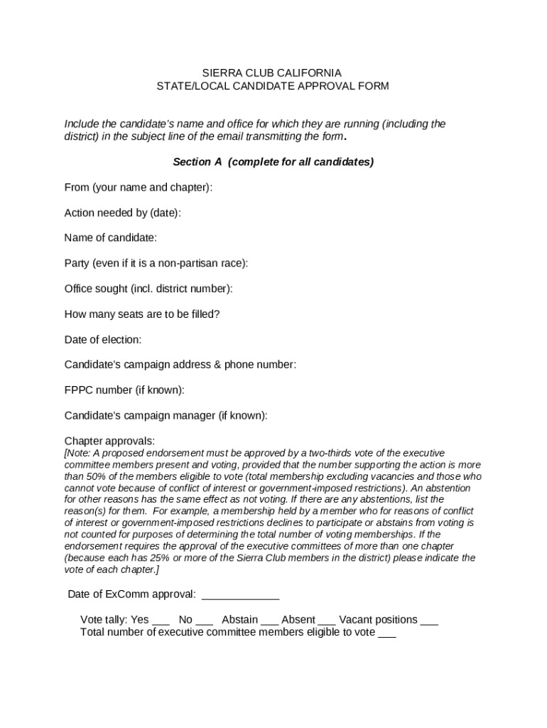 Candidate Guide - San Mateo County Assessor Doc Template | pdfFiller