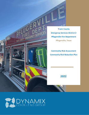 Fillable Online Community Risk Assessment and Risk Reduction Plan Fax ...