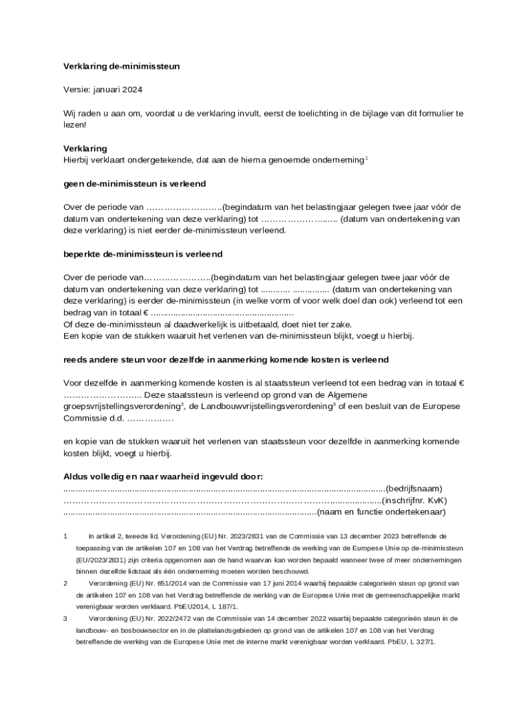 Alternatief LOGO-verklaring bekend, deadline verschoven ... Doc ...