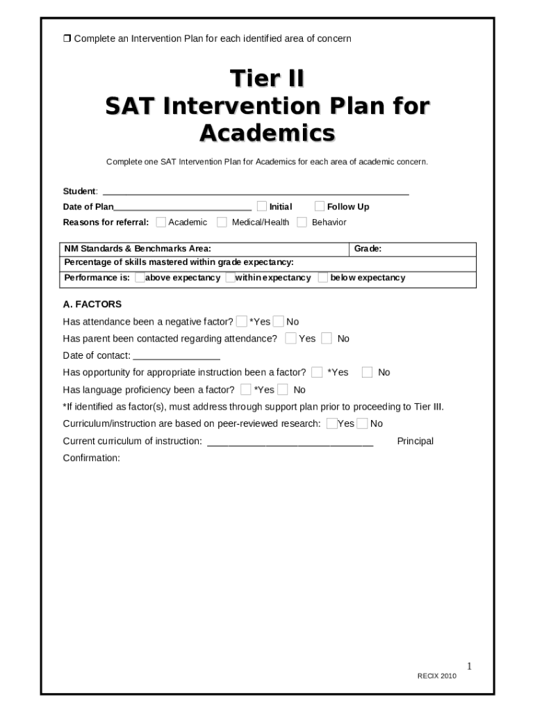 Student Assistance Team: General Screening and ... Doc Template | pdfFiller