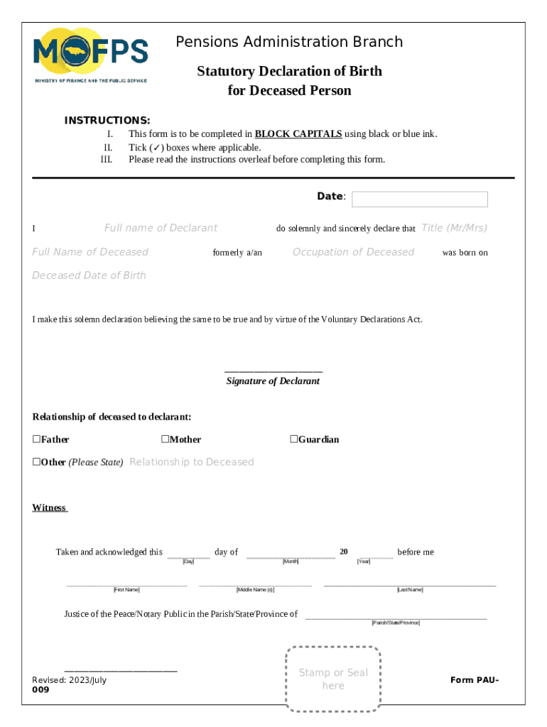 Applying for Death Benefits Under the Civil Service ... Doc Template ...