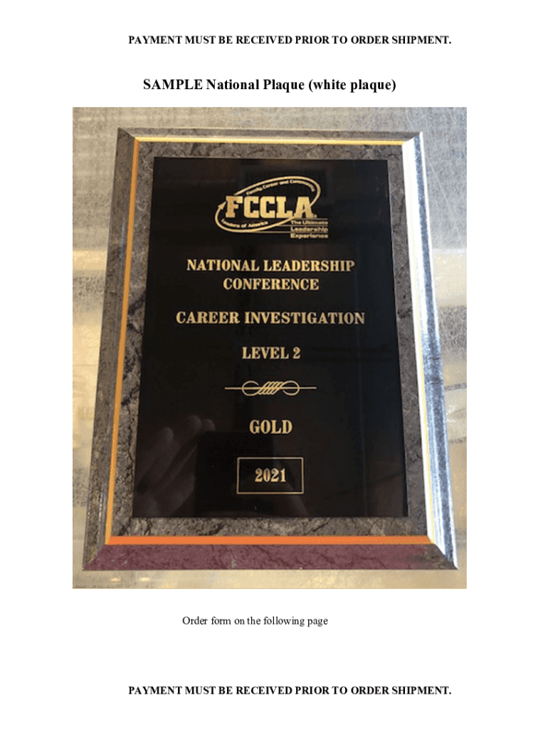 Fillable Online Longhorn NATIONAL Plaque order form.docx Fax Email ...
