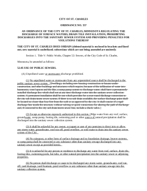 St. Charles County, MO Illicit Discharge and Connection ... Doc ...