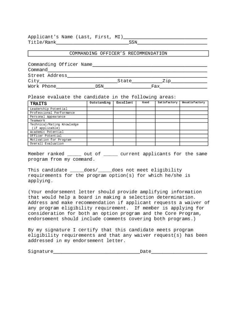 OA Position: Evaluate CandidatesHuman Resources Doc Template | pdfFiller