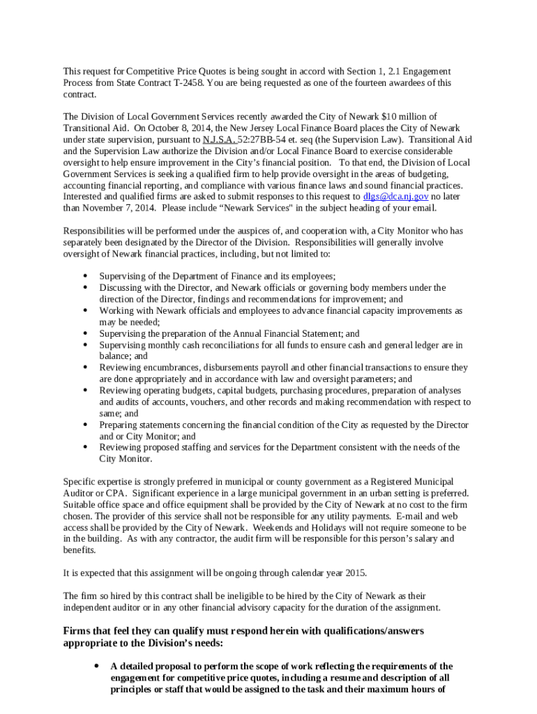 About the Division of Local Government Services Doc Template | pdfFiller