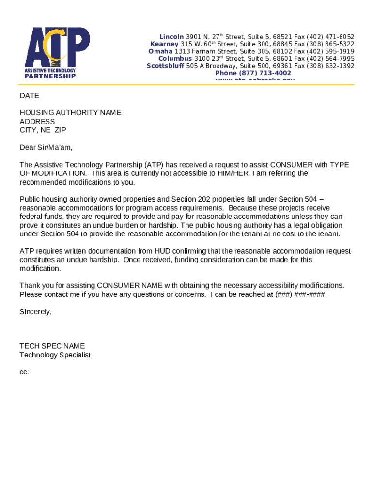 Nebraska Assistive Technology Partnership - Request - atp nebraska Doc ...