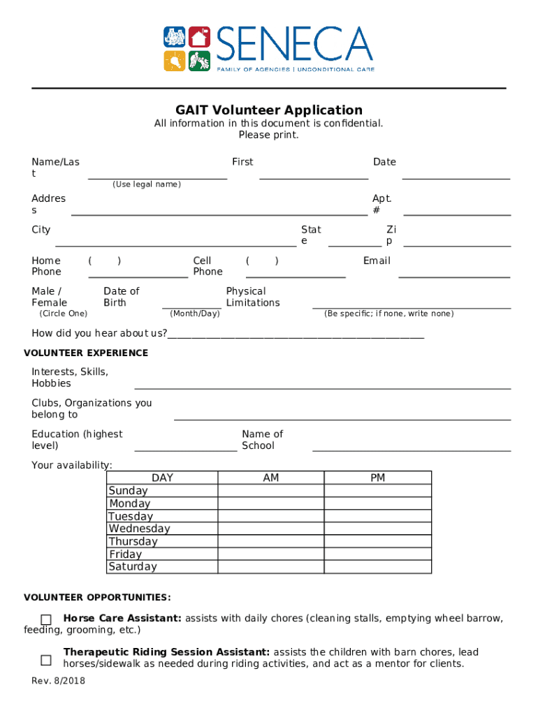 Please complete this packet and return to the Volunteer ... Doc ...