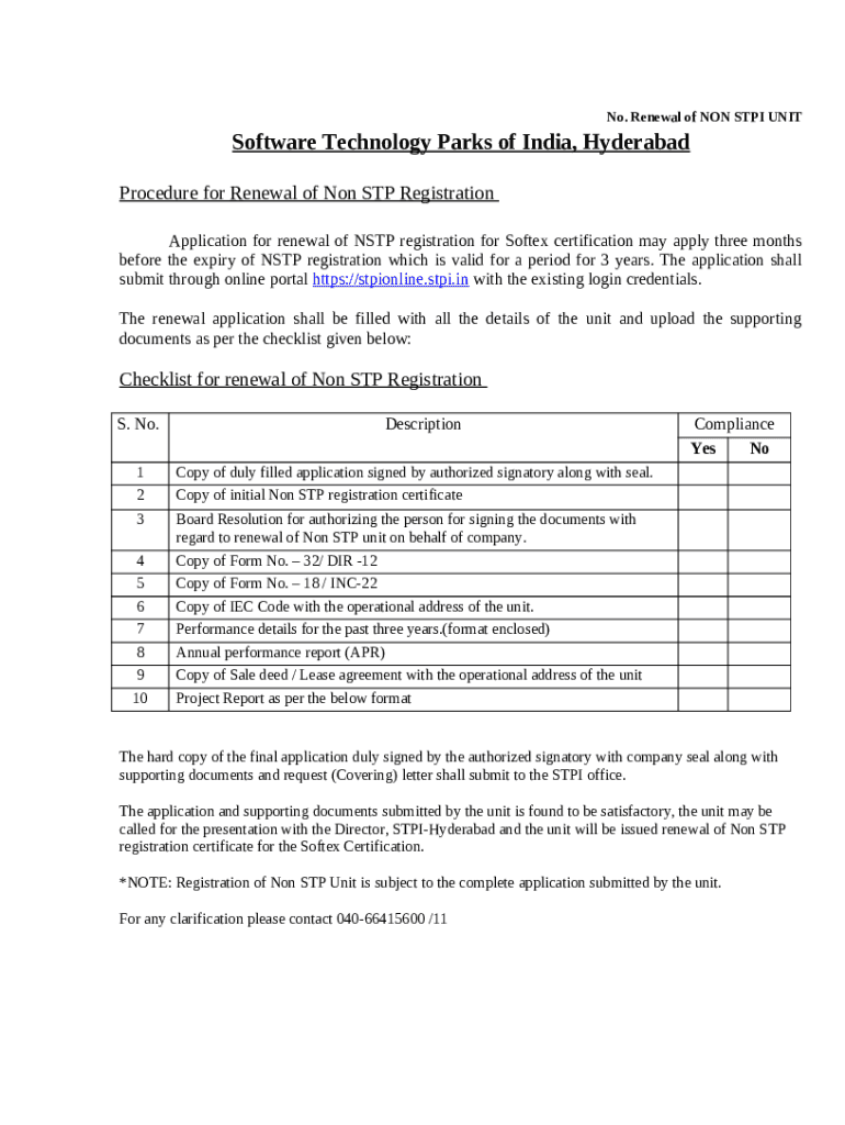 Board Resolution at for Registration/Renewal of STP ... Doc Template ...