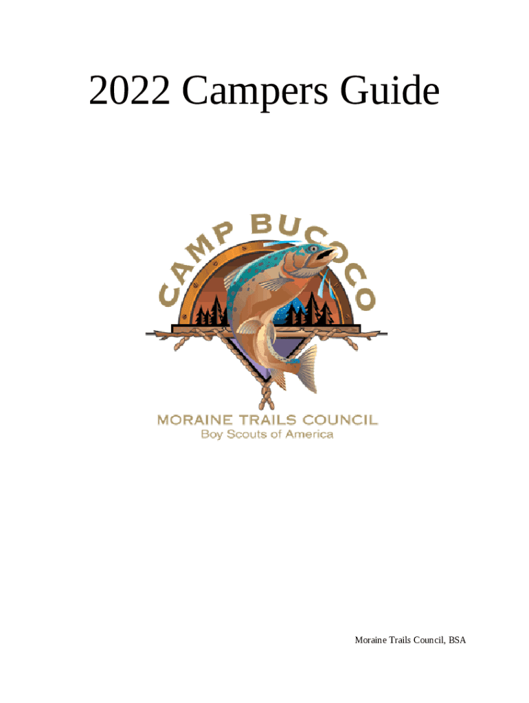Camp BucocoSlippery Rock PA Doc Template | pdfFiller