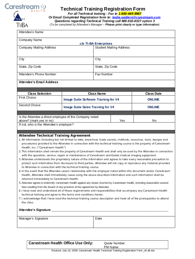Training Registration - Fill Online, Printable, , ... Doc Template ...