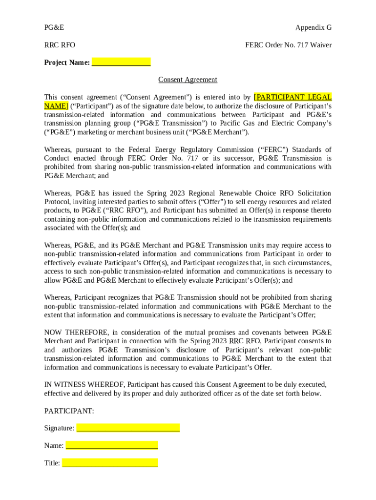 Animal Feeding Operations Consent Agreement and Final ... Doc Template | pdfFiller