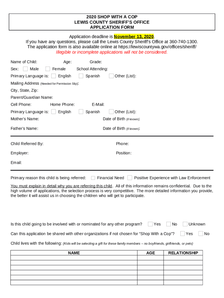 Concealed Pistol License Application ... Doc Template | pdfFiller