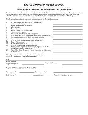 notice-of-interment.doc Doc Template | pdfFiller
