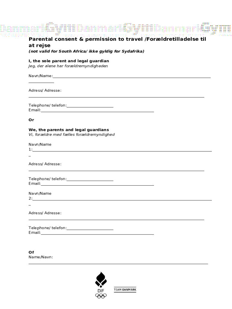 Relocation and obtaining consent to travel with your child Doc Template ...