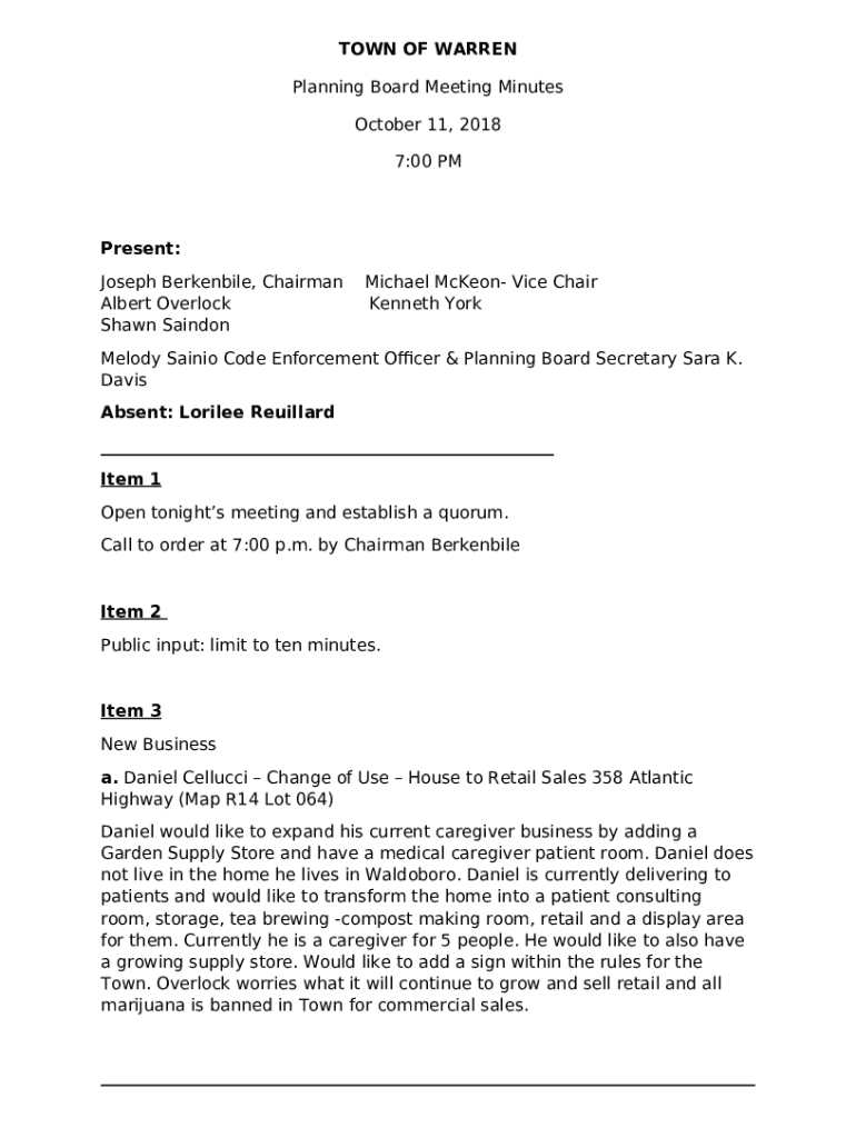 Joseph Berkenbile, ChairmanMichael McKeon- Vice Chair Doc Template | pdfFiller