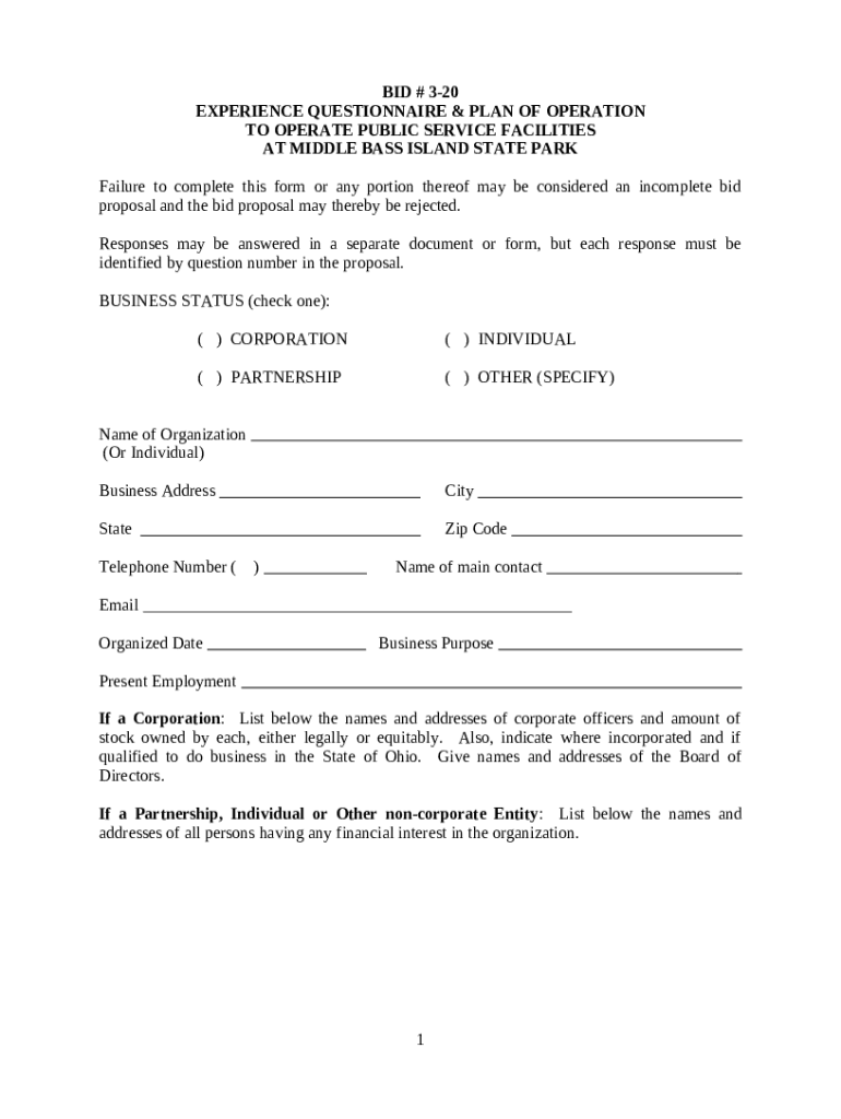 SPD-SP015: State Entity RFP Template Doc Template | pdfFiller