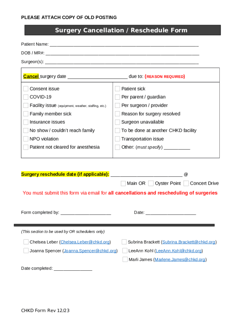 CHKD 0919 MR Rev 11/23 Doc Template | pdfFiller