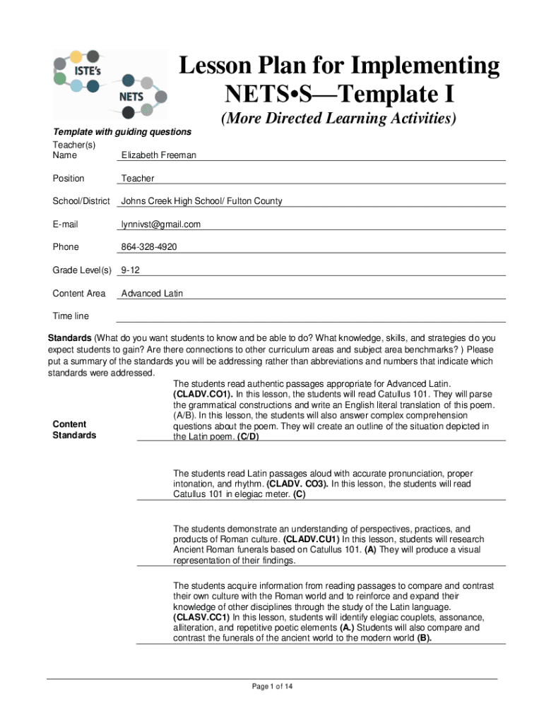 Fillable Online This template or process is for more open-ended explorations where the teacher ...