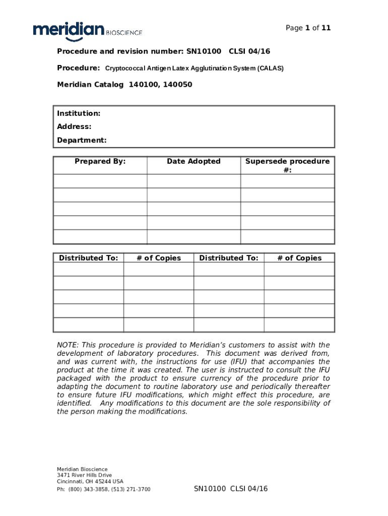 Multisite Validation of Cryptococcal Antigen Lateral Flow ... Doc ...
