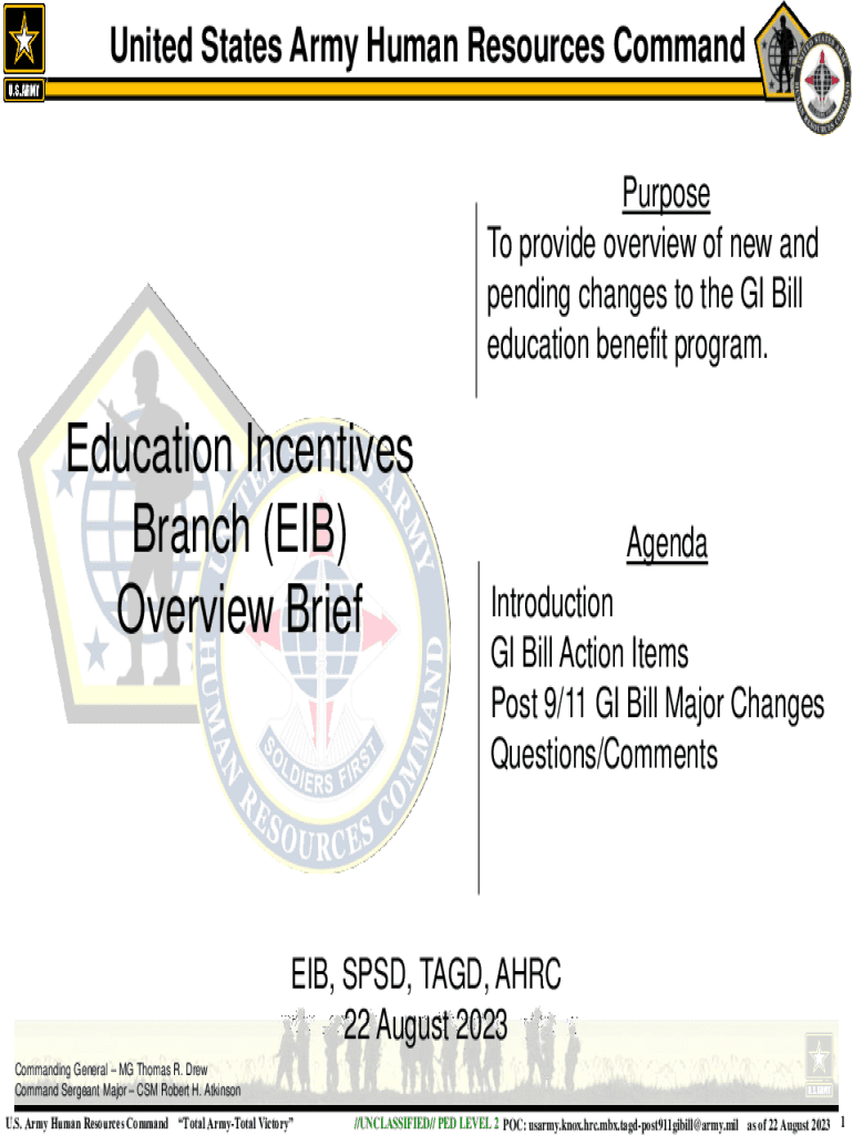 Fillable Online GI Bill Selected Reserve Benefits for Education ...
