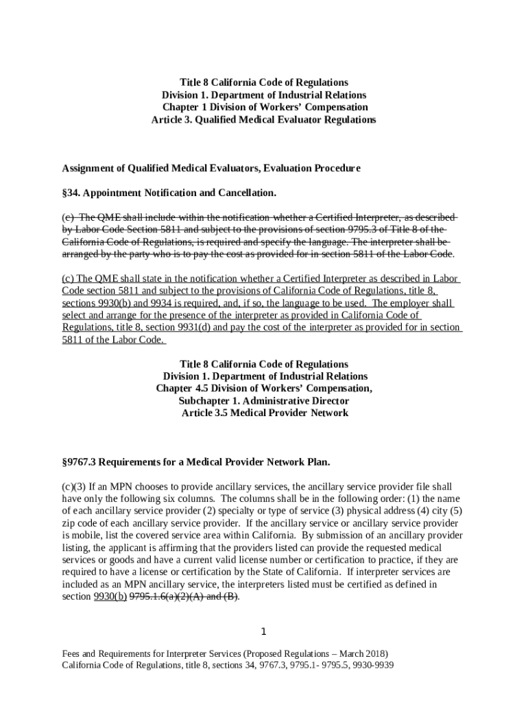 California Code of Regulations, Title 8, Section 1. Definitions. Doc ...