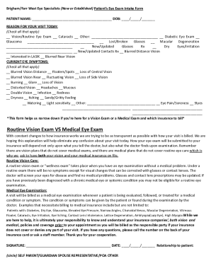 Fillable Online CE Patient Intake Form 2023 pdf Fax Email Print - pdfFiller