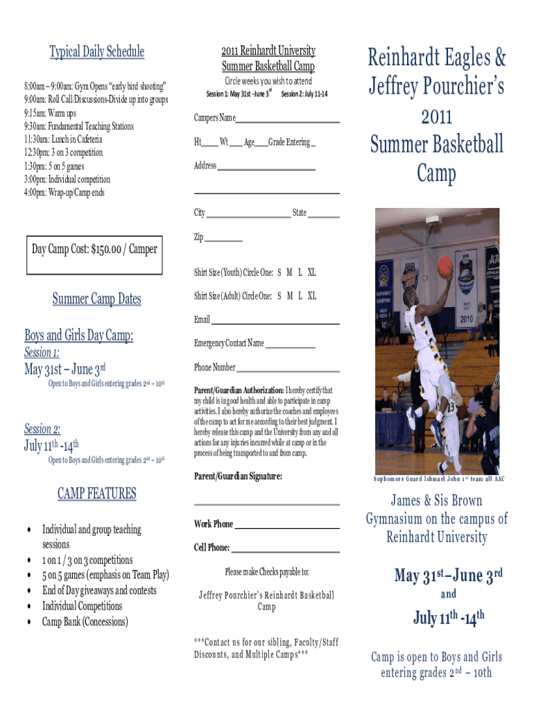 Fillable Online Basketball Evaluation FormFill Out and Use This PDF Fax ...