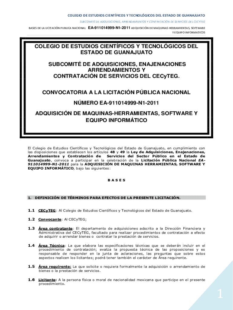 Completable En línea SECRETARIA DE EDUCACION Subcomit de Adquisiciones ... Fax Email Imprimir ...