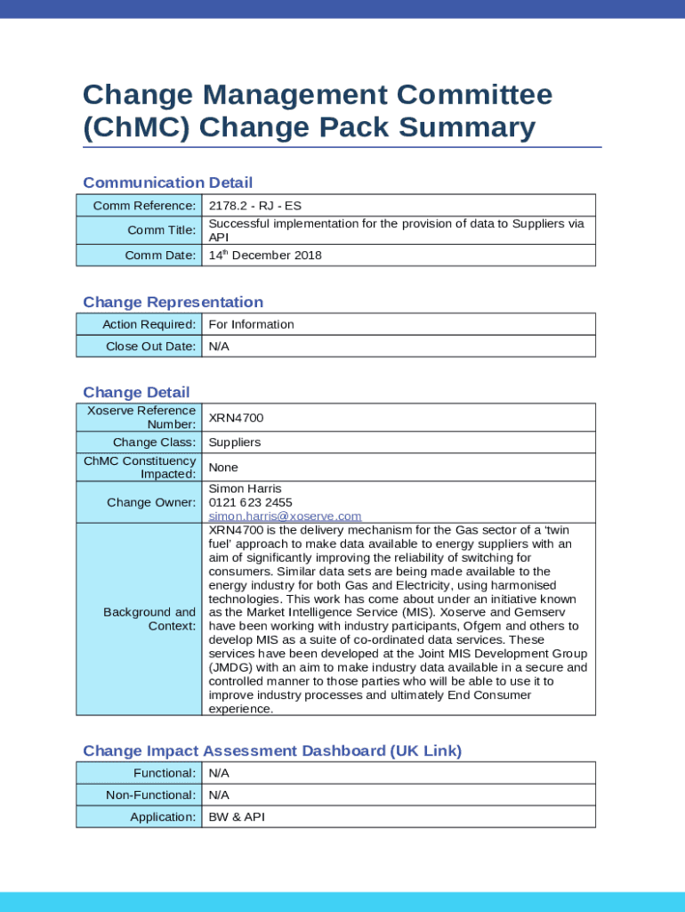 One Washington Organizational Change Management Strategy Doc Template ...