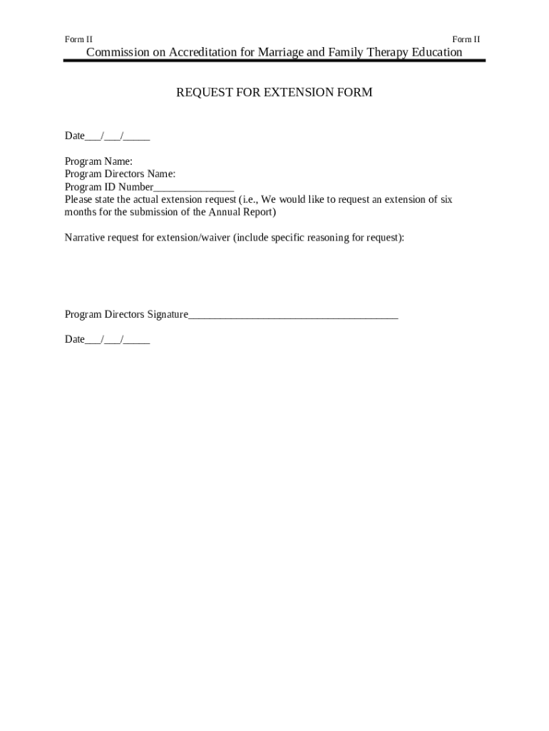 COAMFTE Accreditation s Doc Template | pdfFiller