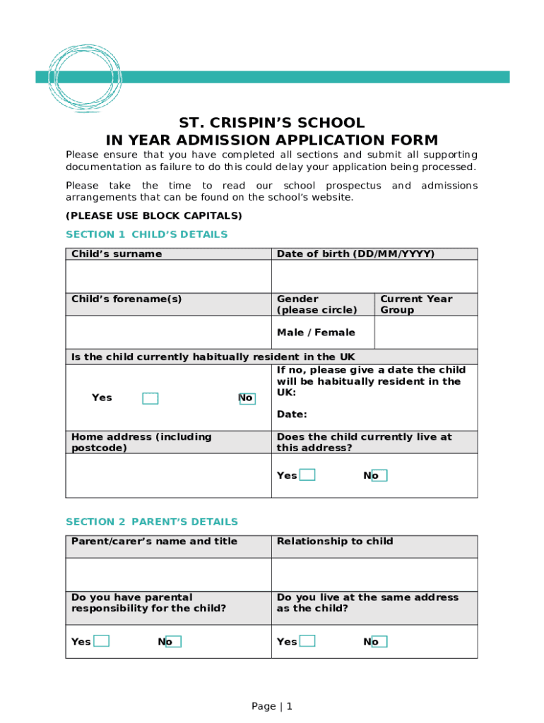 sixth admissions arrangements for community ... Doc Template | pdfFiller