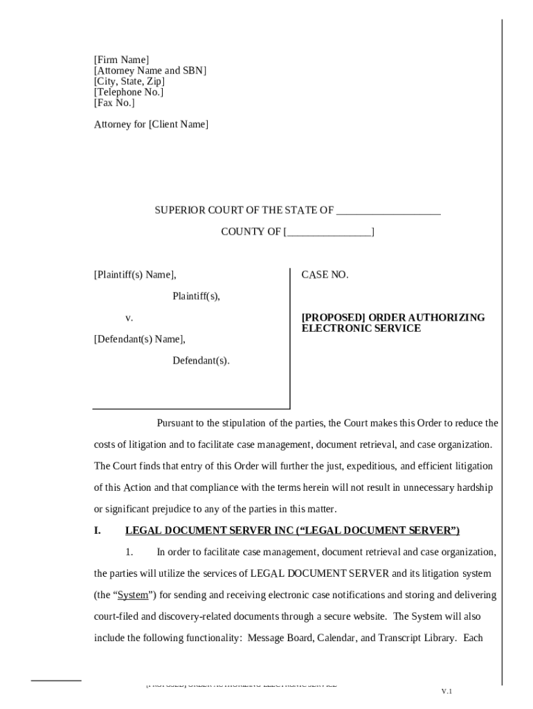 Attorney Declaration in Support of a Generic Ex Parte ... Doc Template ...