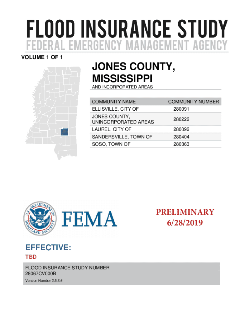 Fillable Online geology deq ms FEMA Flood Map Fax Email Print - pdfFiller